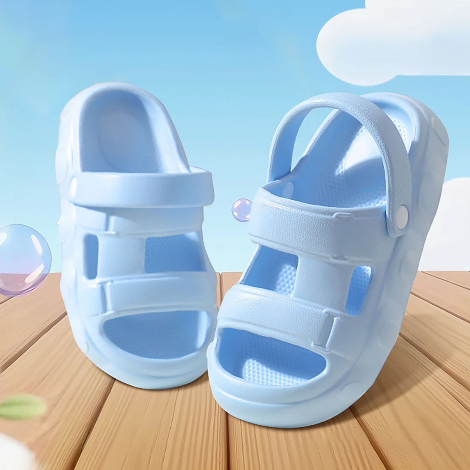 Boys Girls Sandals Kids Open Toe Garden Shoes Summer Clogs for Boys ...