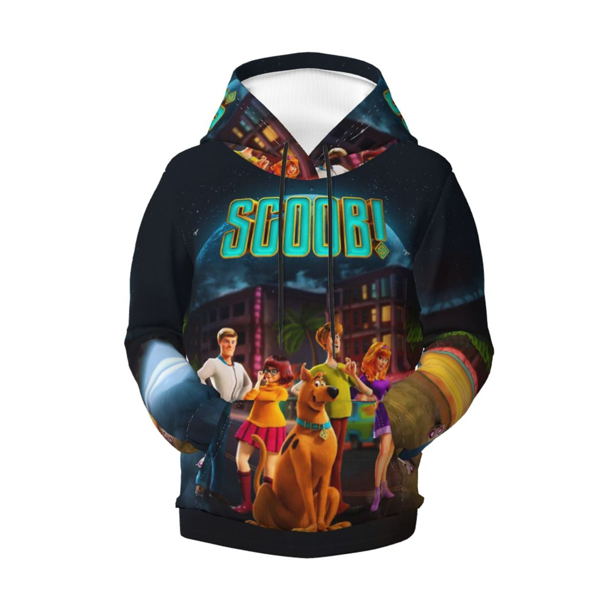 Boys Girls Scooby Doo Hoodie 3d Printed Cartoon Anime Long Sleeve ...