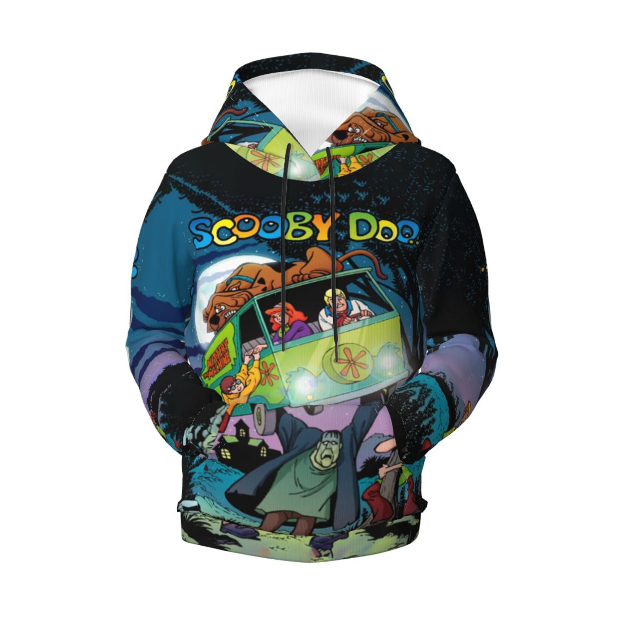 Boys Girls Scooby Doo Hoodie 3d Printed Cartoon Anime Long Sleeve ...