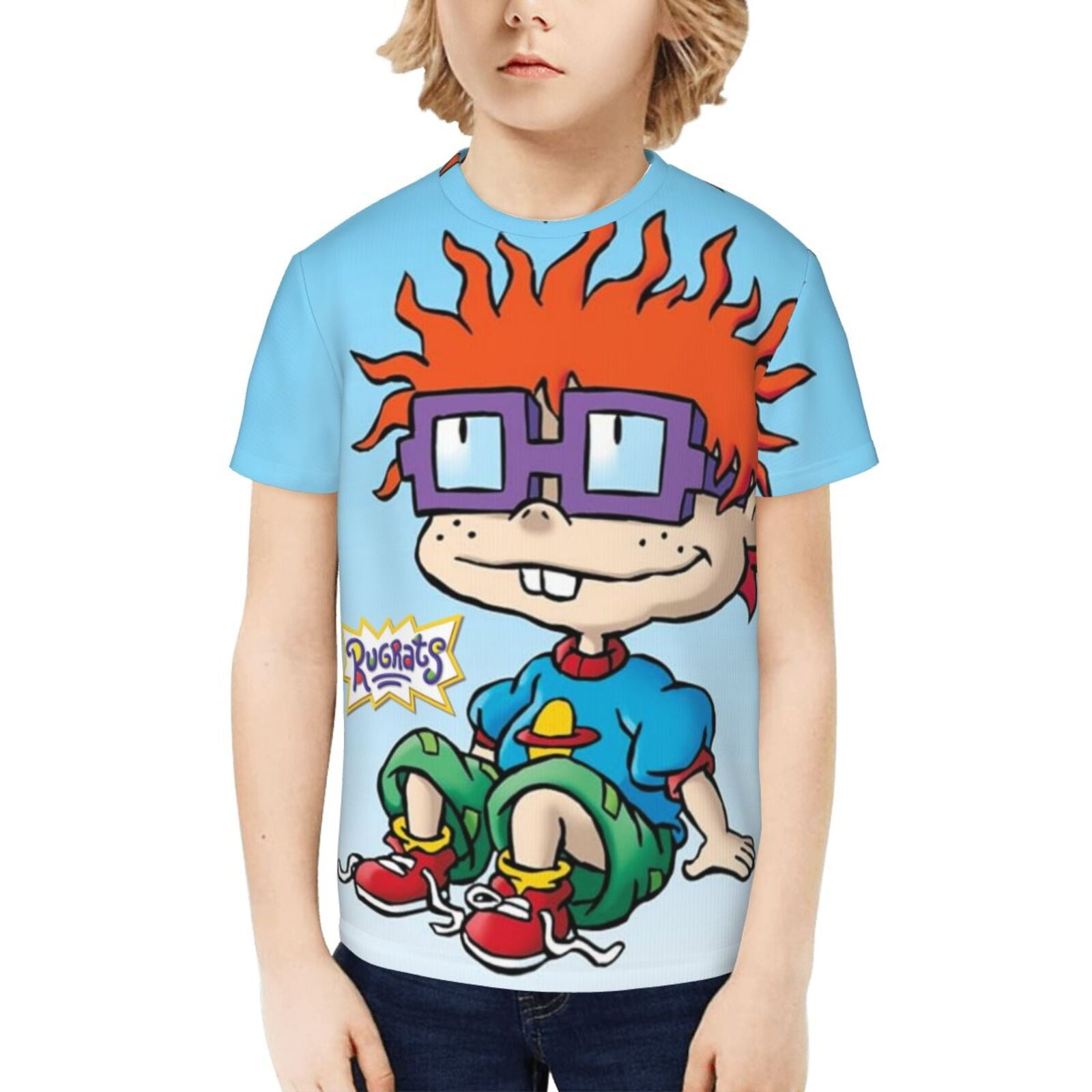 Boys Girls Shirts Graphic T-Shirt Nickelodeon Rugrats Kids Novelty ...