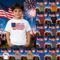 Boys Girls Short Sleeve T Shirts 250th Anniversary USA Shirts Boys ...
