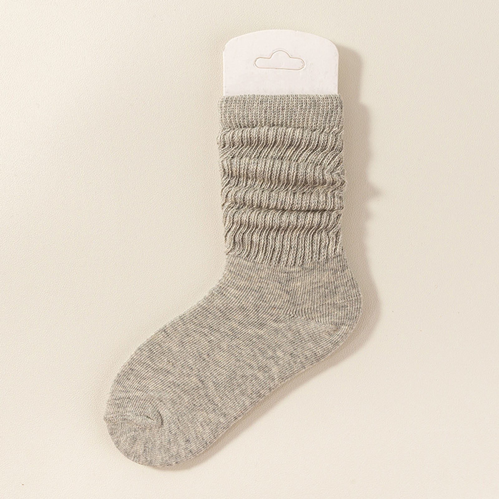 Boys & Girls Slouch Crew Socks Cotton Casual Solid Color Boot Sock for ...