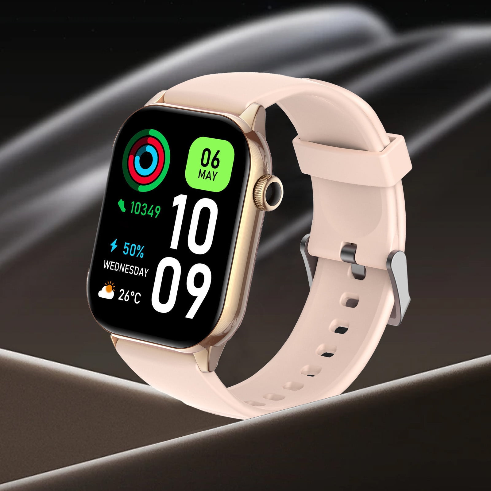 Boys Girls Smart Wearable Watch Multifunction 1.28-Inch Hd Round Screen ...