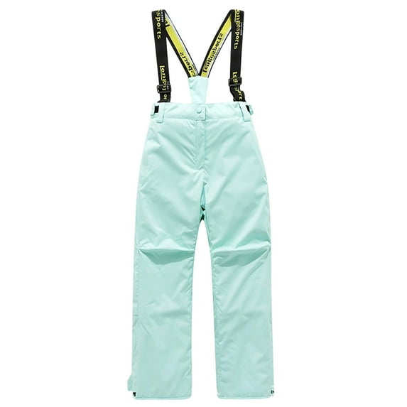 Boys & Girls Snow Ski Bib Pants Winter Waterproof Windproof Insulated ...