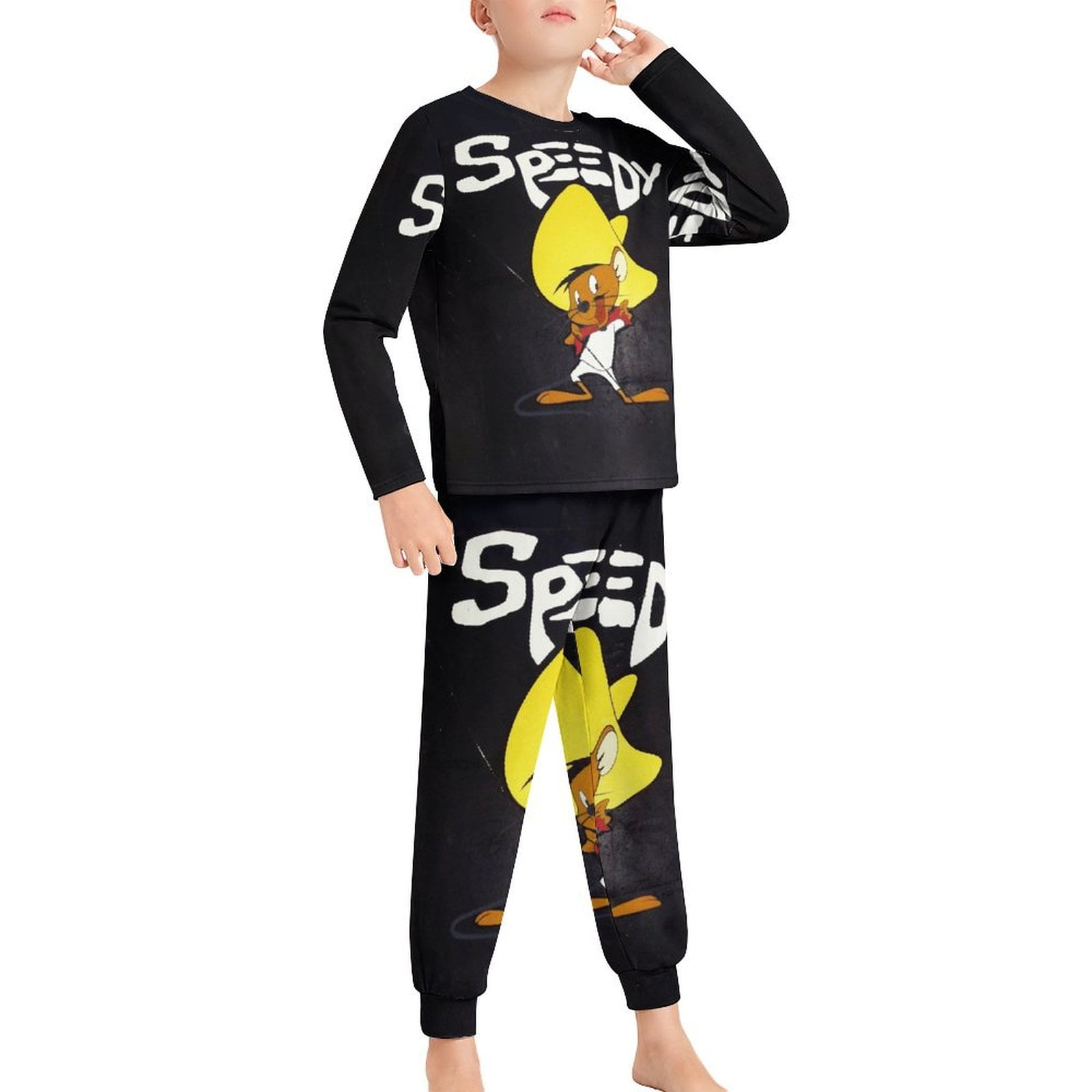 Boys Girls Speedy Gon-Zale Costumes Kids Pajamas Set Tee Shirt Pants ...