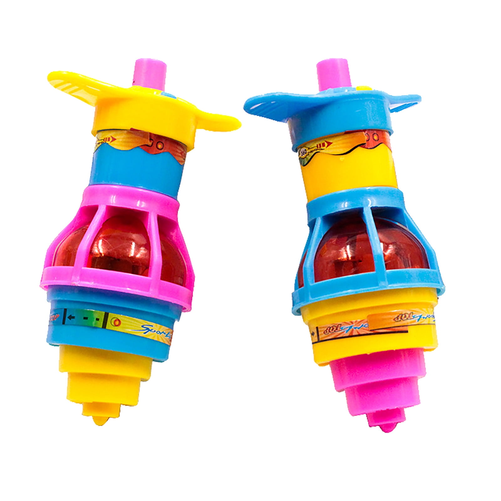 Boys Girls Spinning Top Toy - Colorful Light-Up Gyroscope Toy, Handheld ...