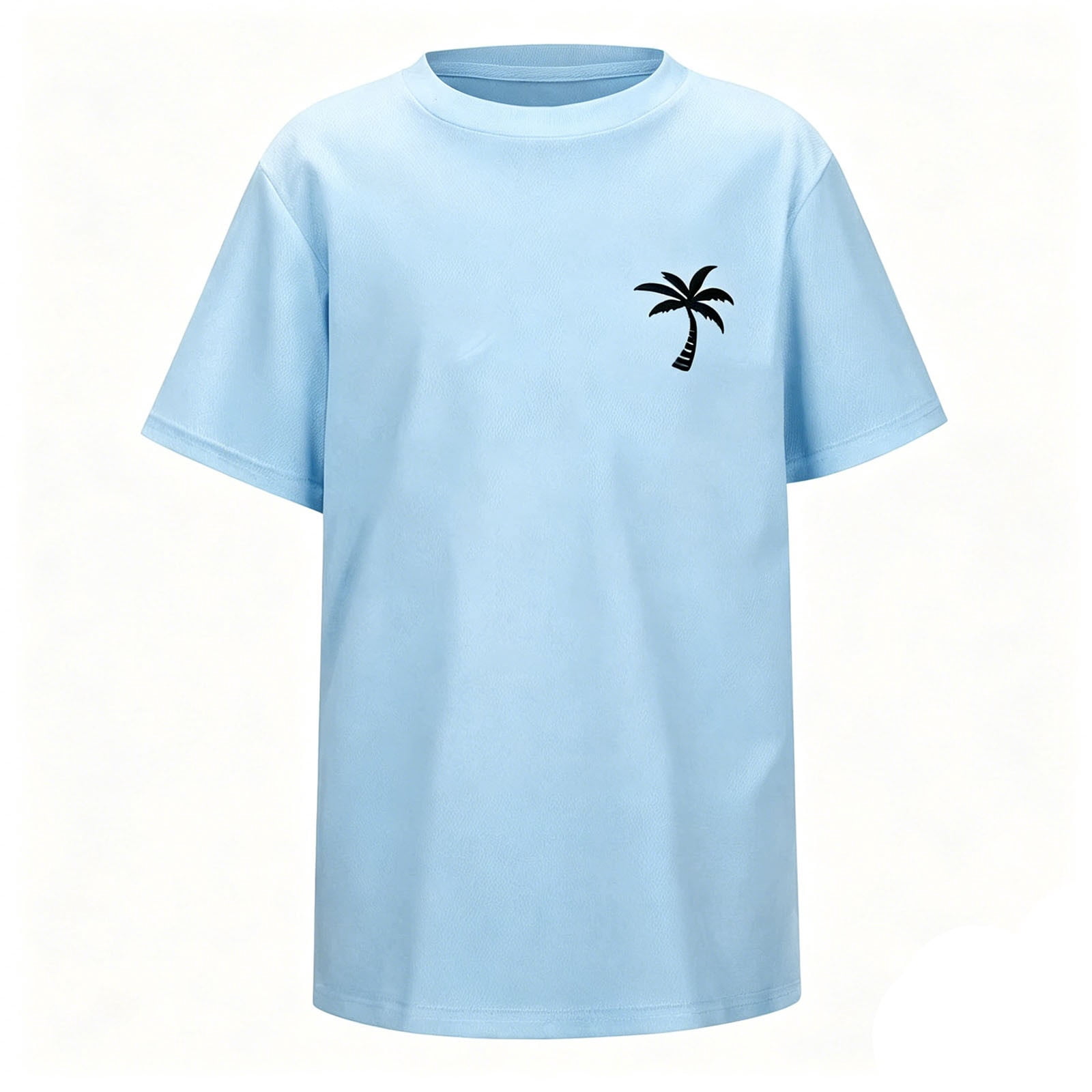 Boys Girls Summer Graphic Tees with Prints Comfortable Casual Beach ...