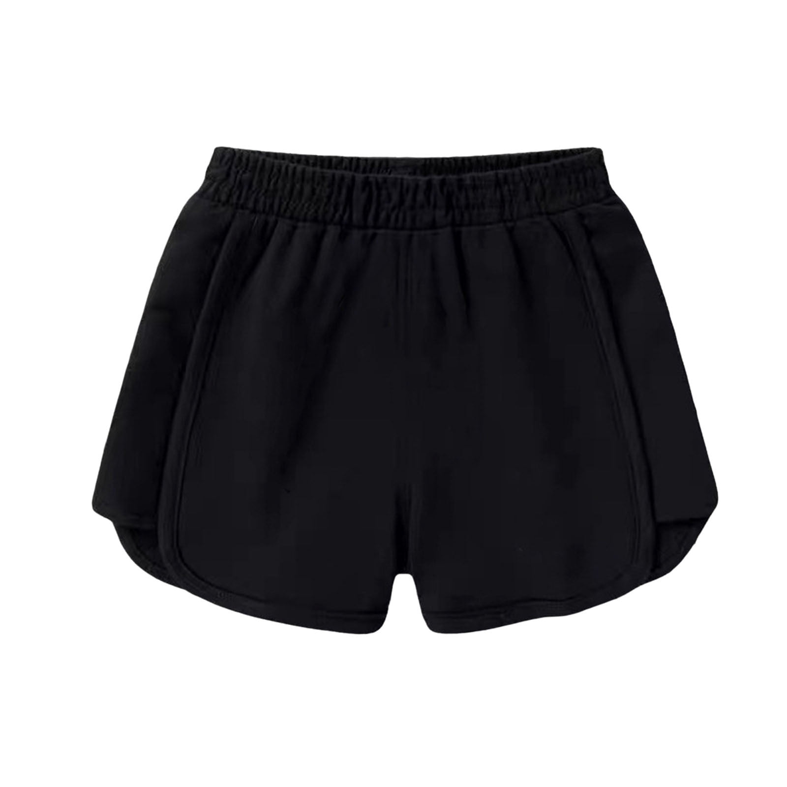 Boys Girls Summer Sports Shorts Cotton Comfy Casual Loose Pant Elastic ...