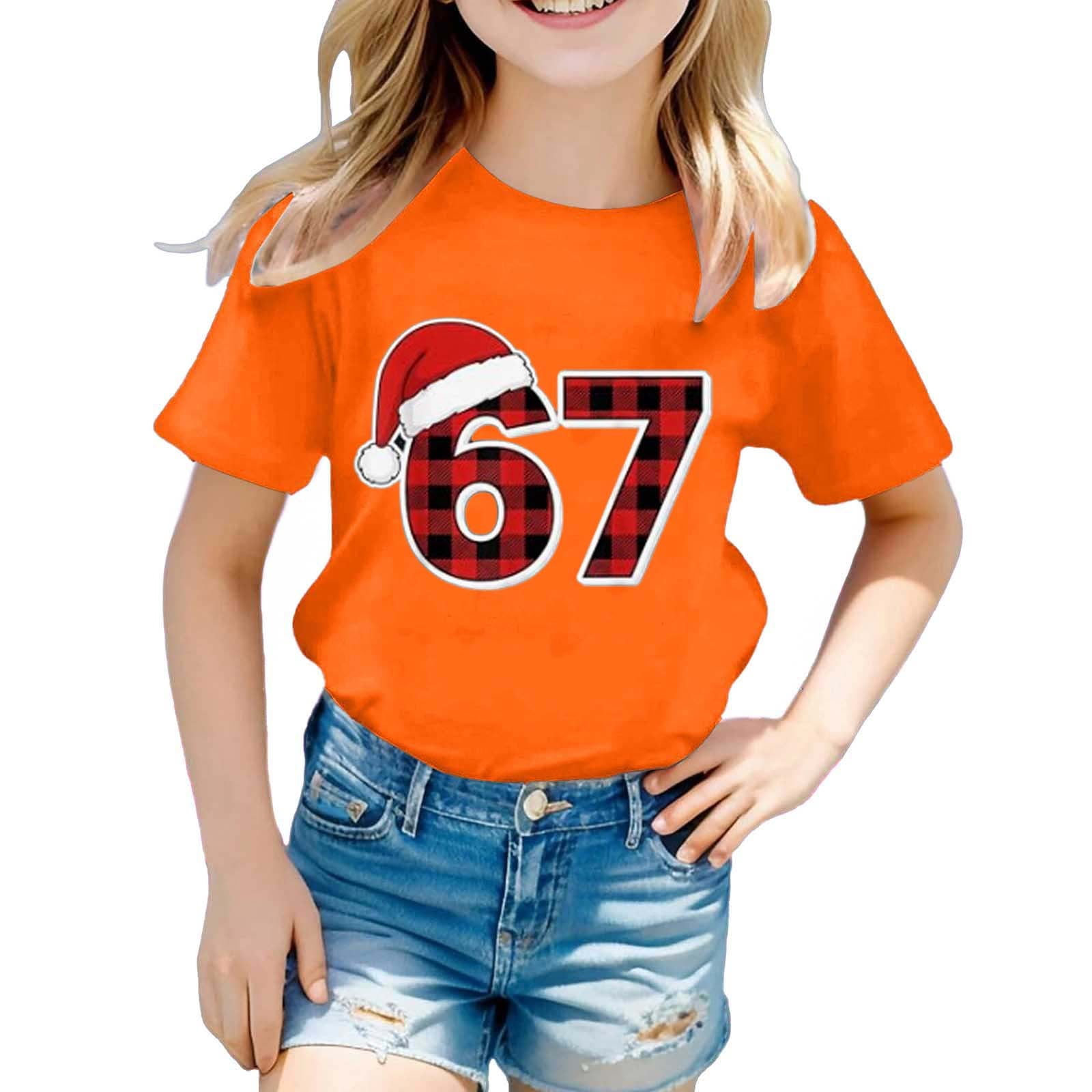 Boys Girls T Shirt Summer Short Sleeve Crewneck Short Sleeve 3 13 Years ...