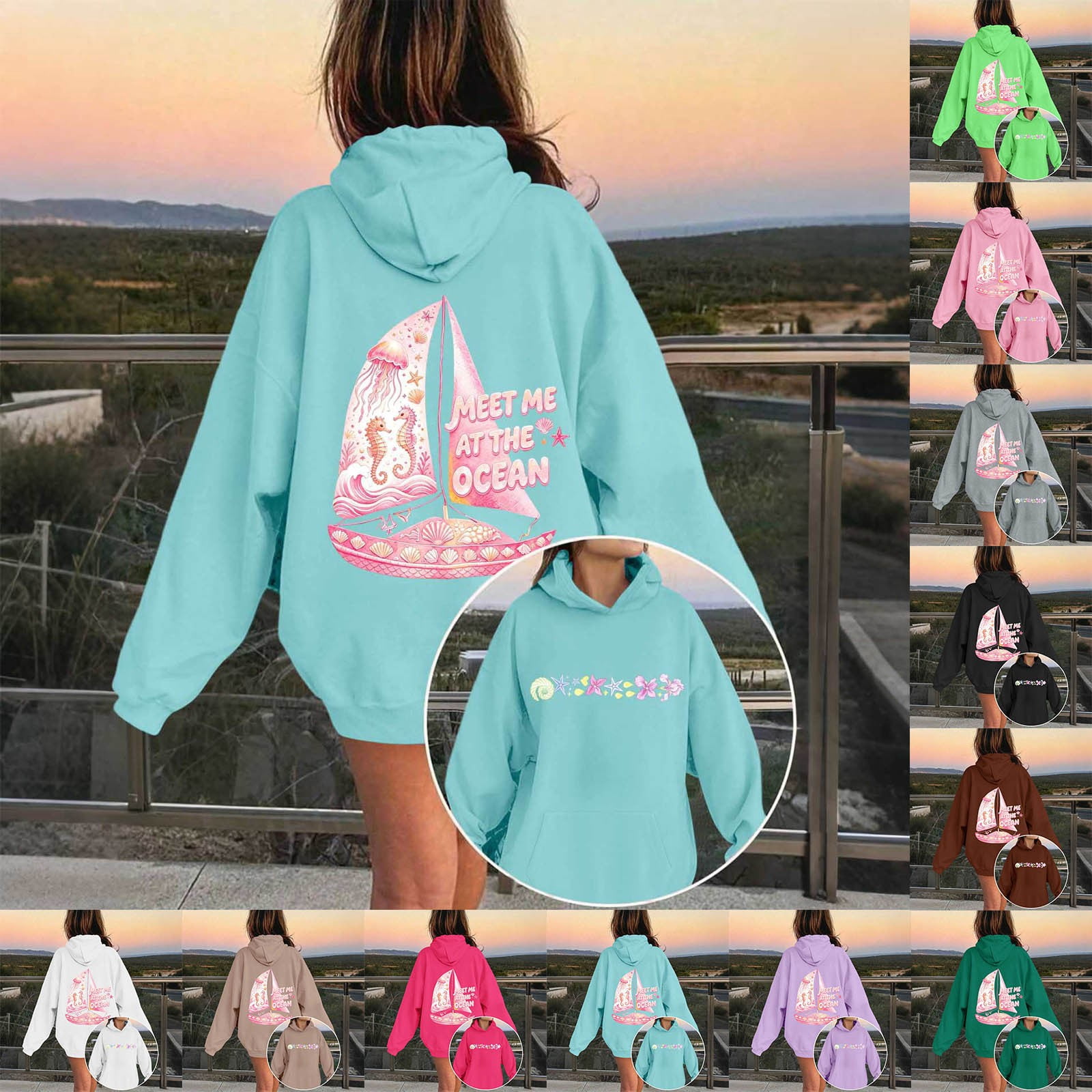 Boys Girls T Shirts Kids Girls Casual Print Hoodie Sweatshirt For Soft ...