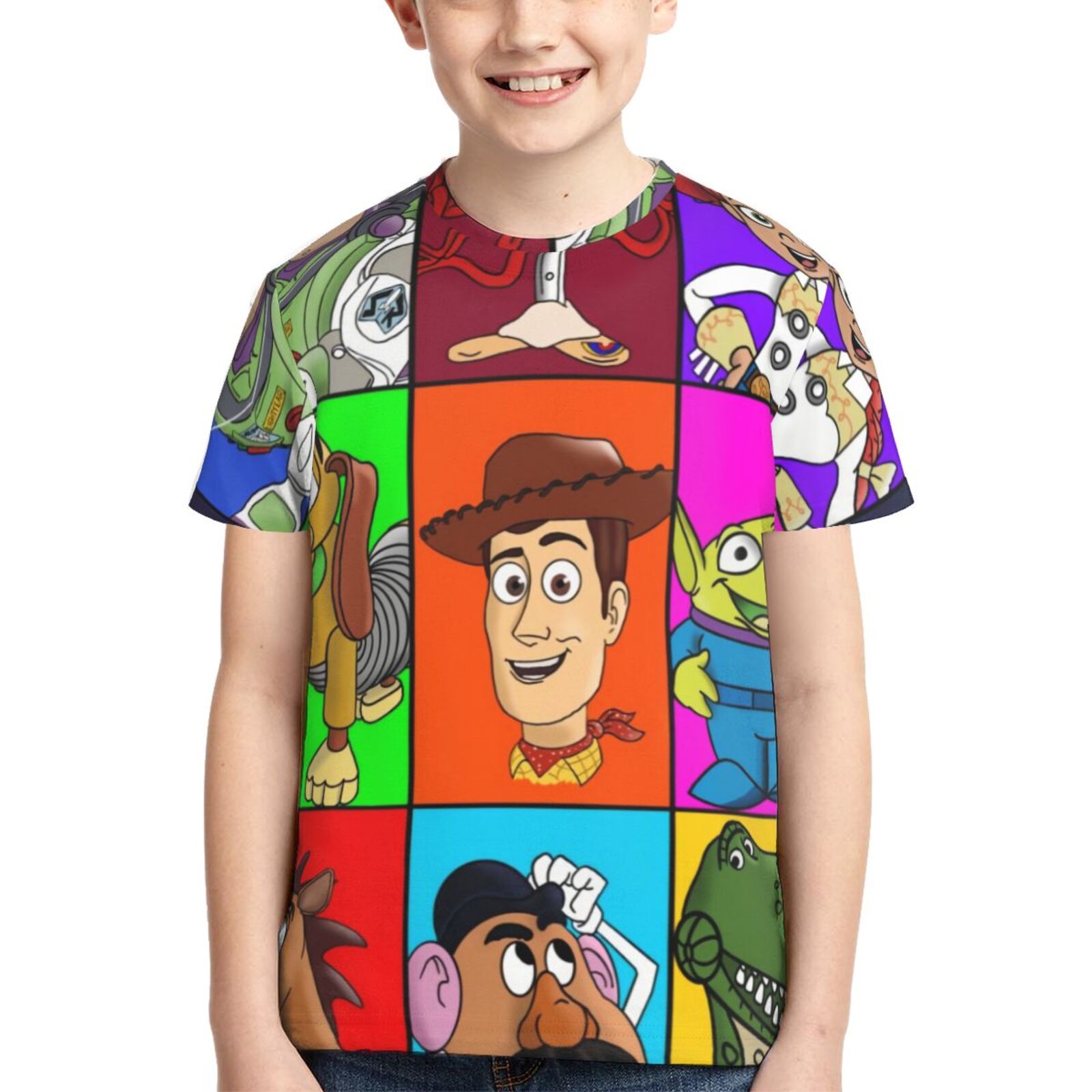 Boys Girls T-Shirts Pixar Toy Story Buzz Lightyear Schematics T-Shirts ...
