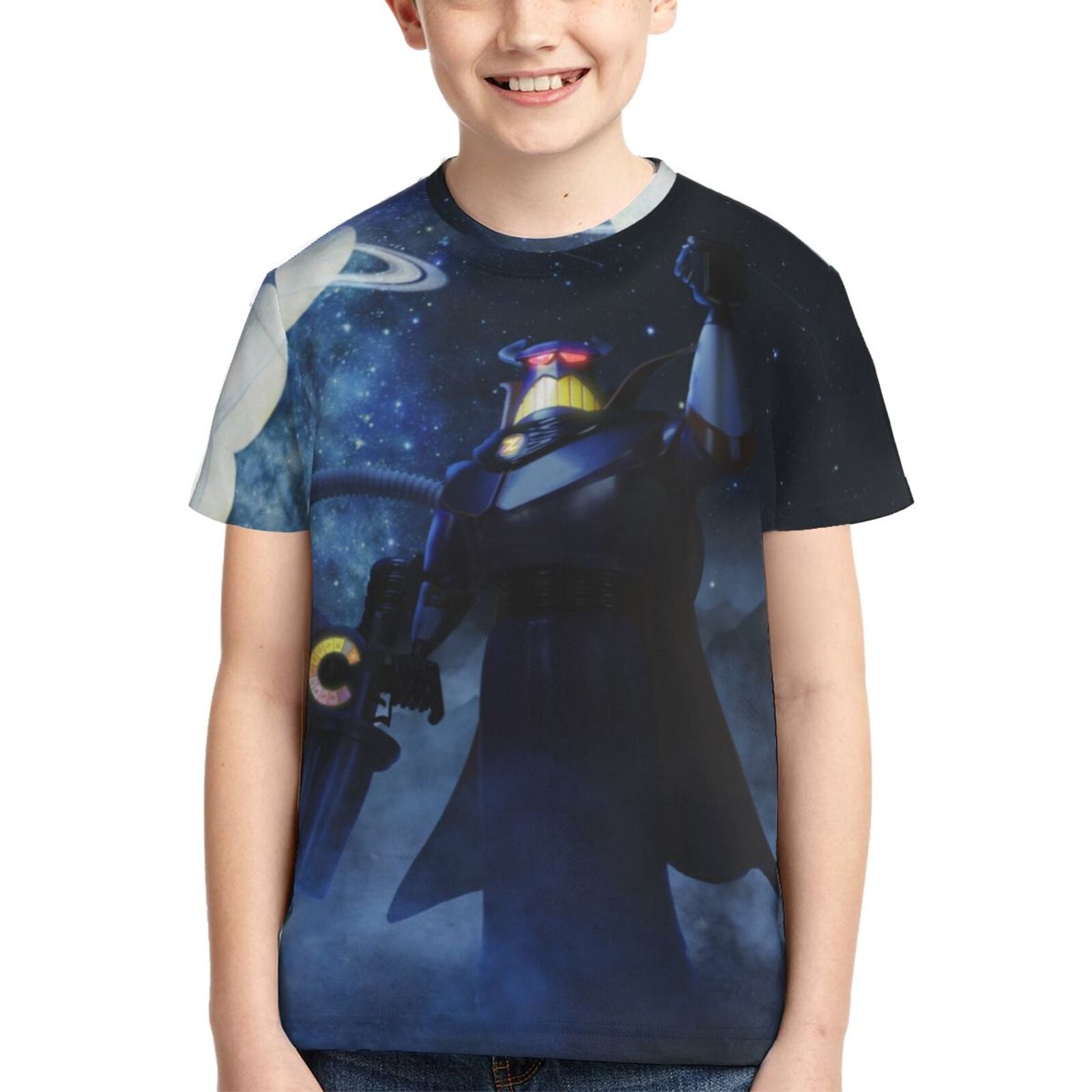 Boys Girls T-Shirts Pixar Toy Story Zurg Behind Buzz Lightyear T-Shirts ...