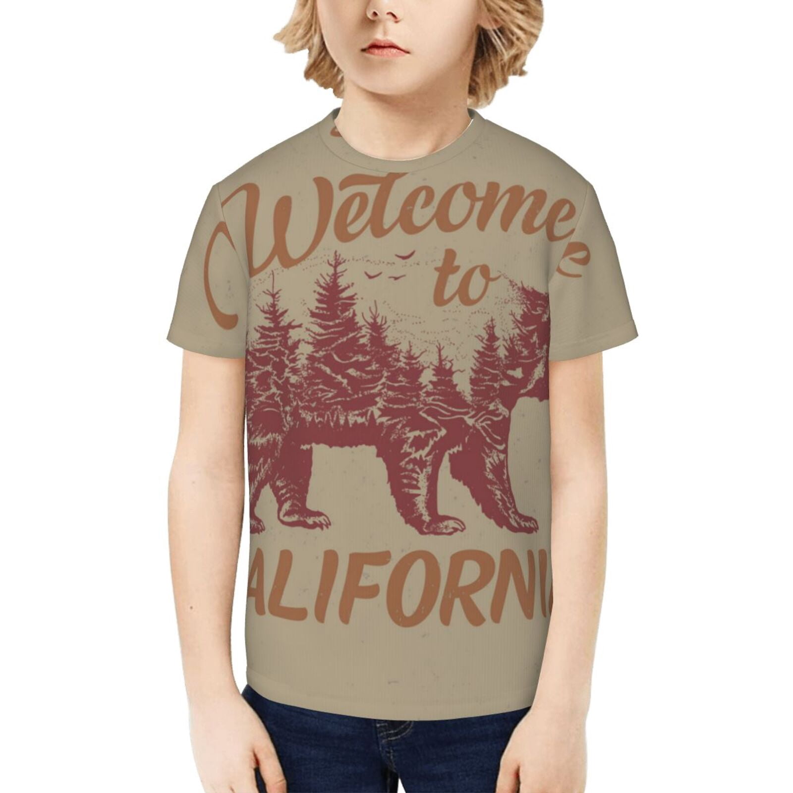 Boys Girls T Shirts Short Sleeve 3D Print Summer Tee for Kids ...