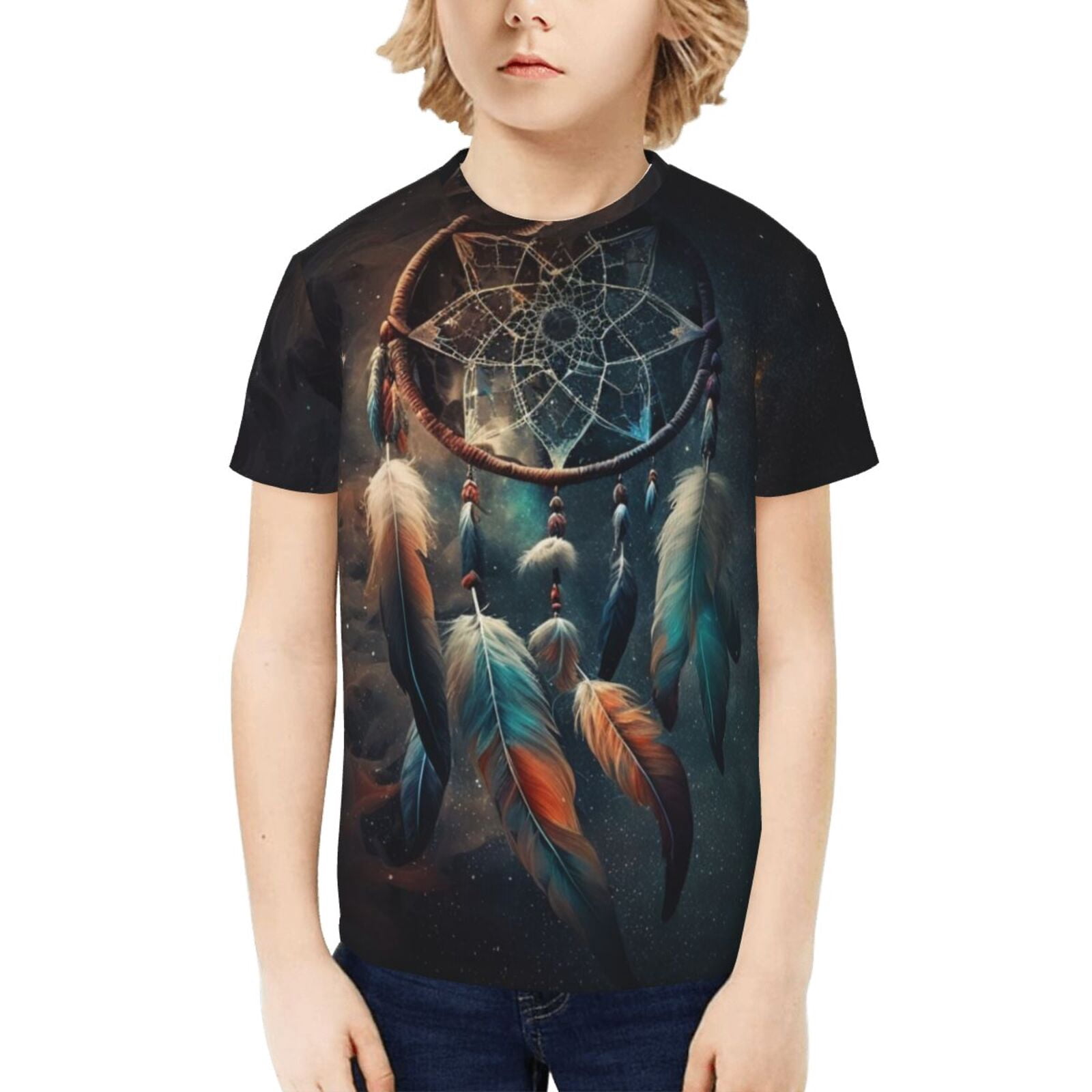 Boys Girls T Shirts Short Sleeve 3D Print Summer Tee for Kids, Dream ...