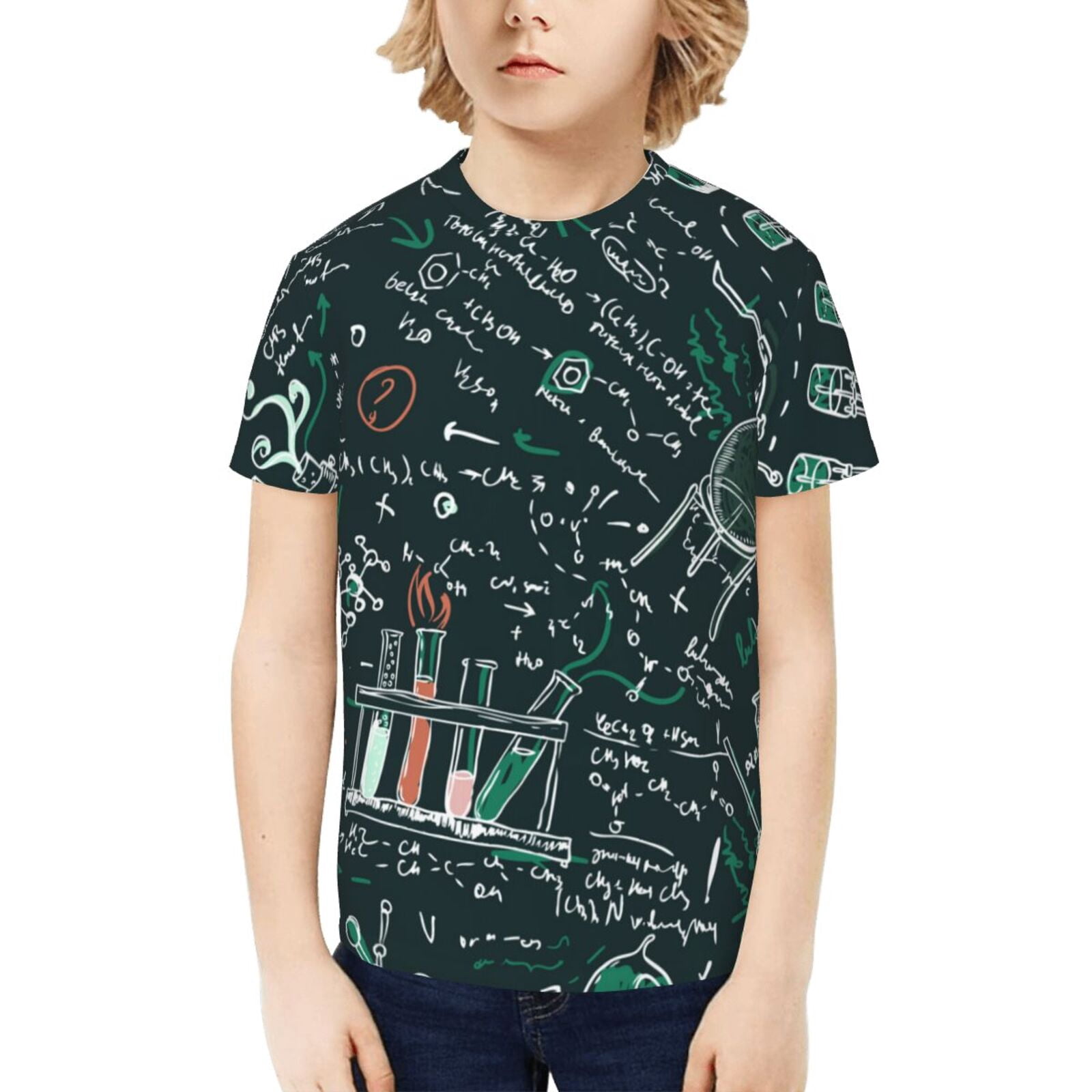 Boys Girls T Shirts Short Sleeve 3D Print Summer Tee for Kids, Old ...