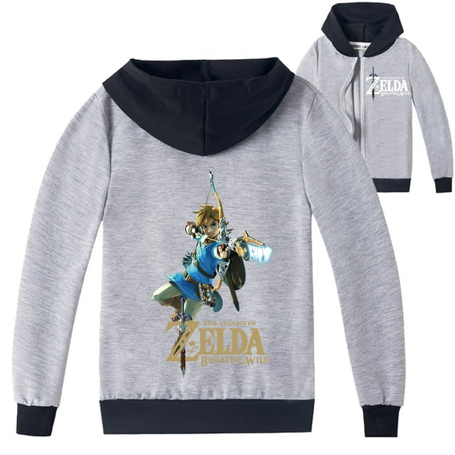 Boys & Girls The Legend of Zelda Print Outerwear Hooded Jacket with ...