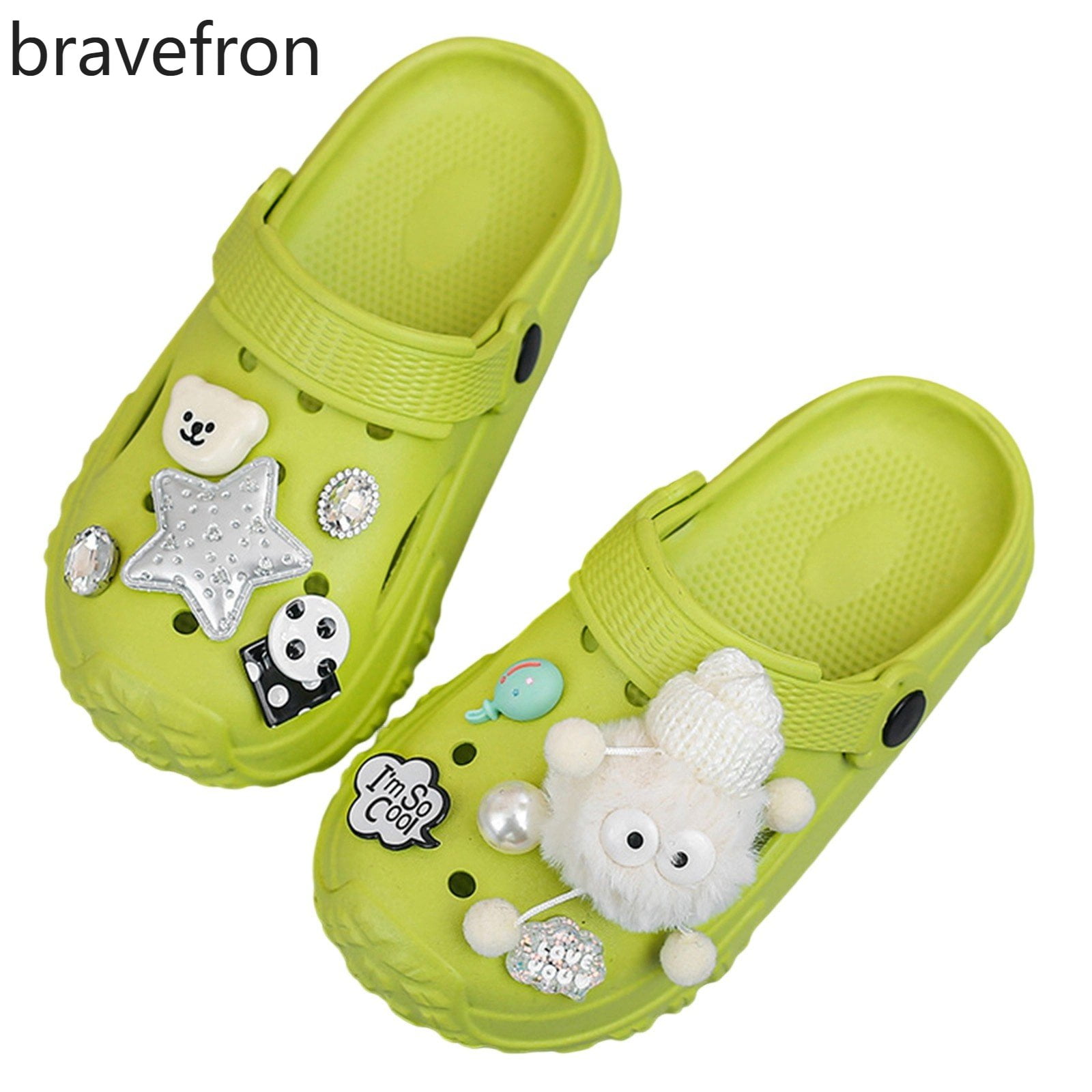 Boys Girls Toddler Clogs Classic Graphic Garden Clogs on Water Shoes ...