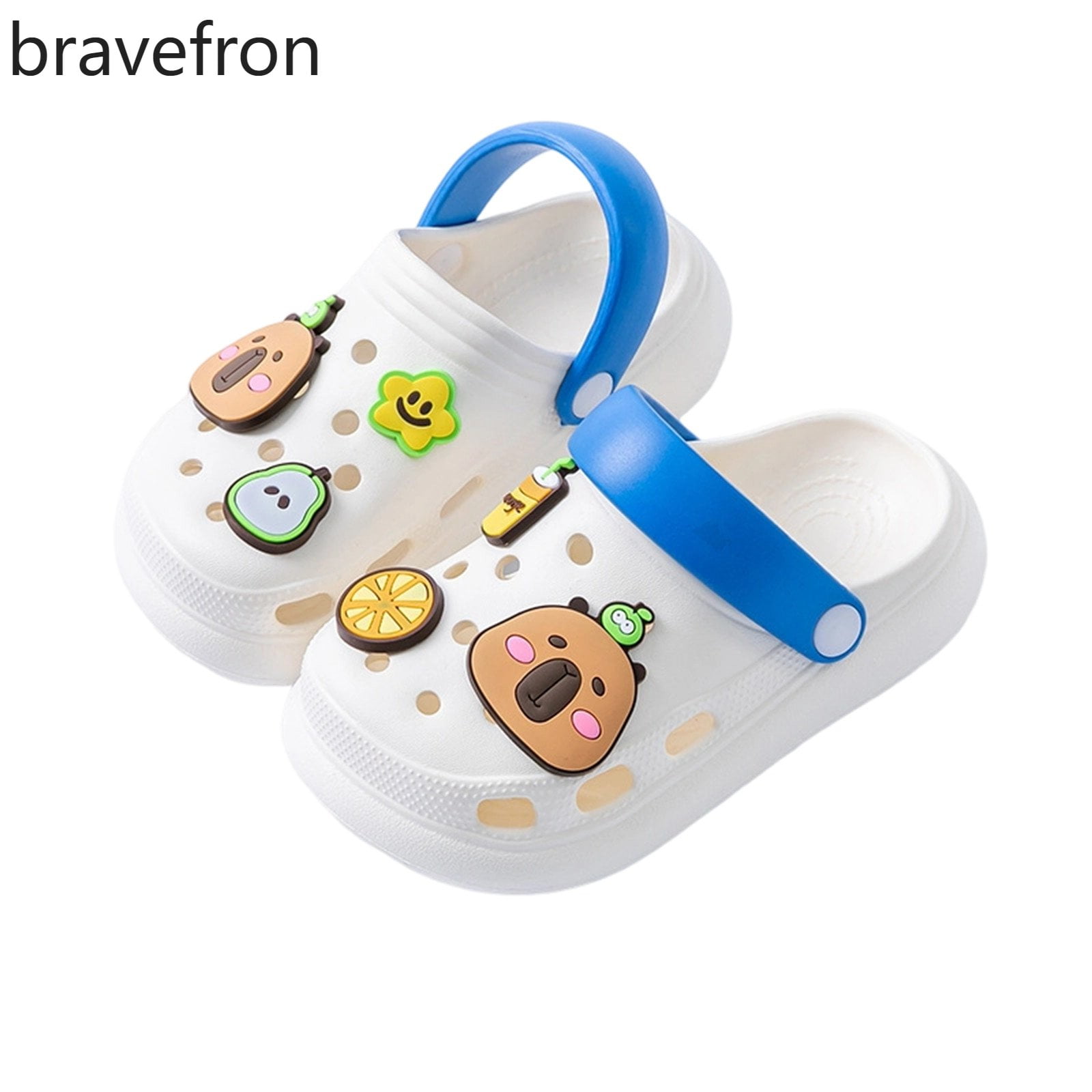 Boys Girls Toddler Clogs Classic Graphic Garden Clogs on Water Shoes ...