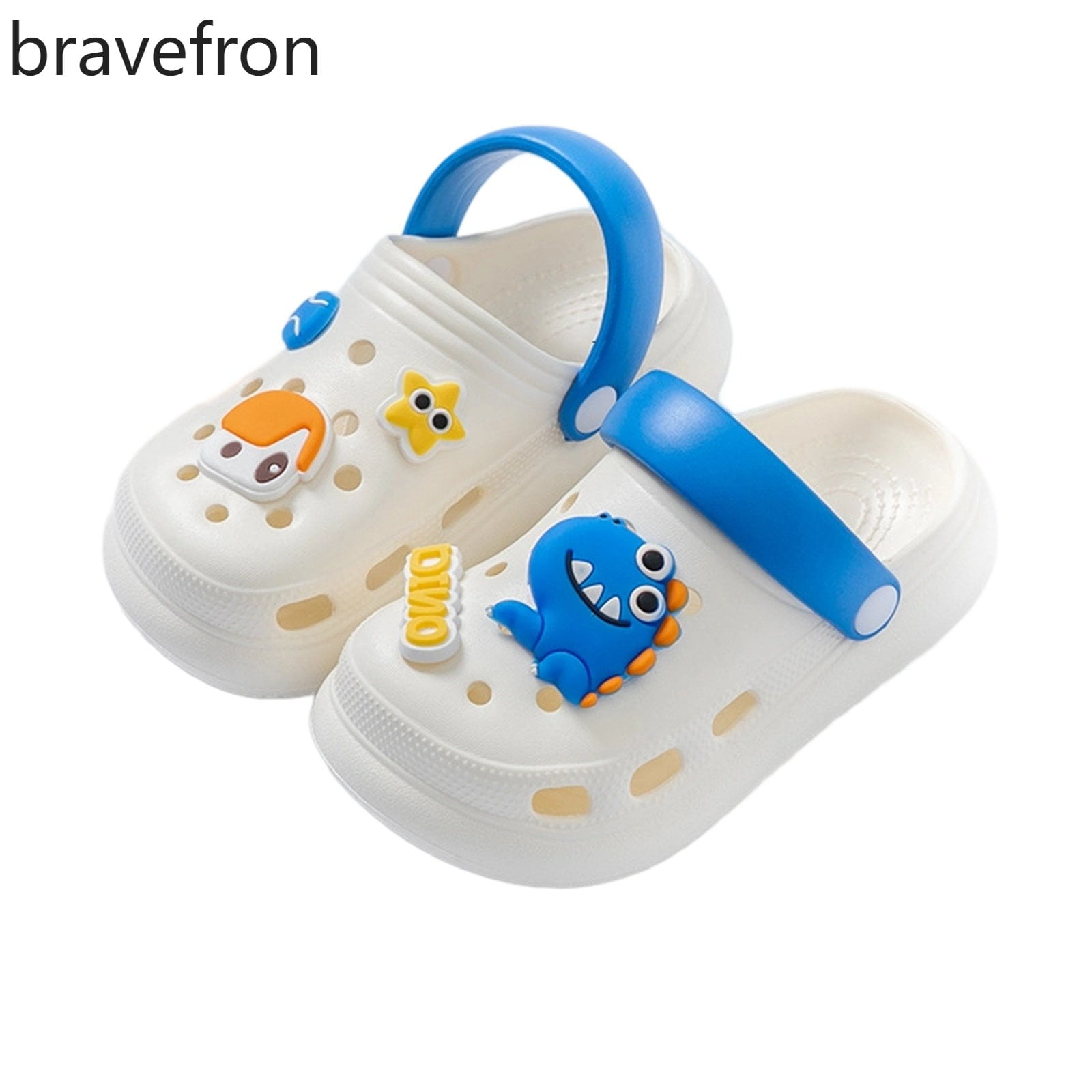 Boys Girls Toddler Clogs Classic Graphic Garden Clogs on Water Shoes ...