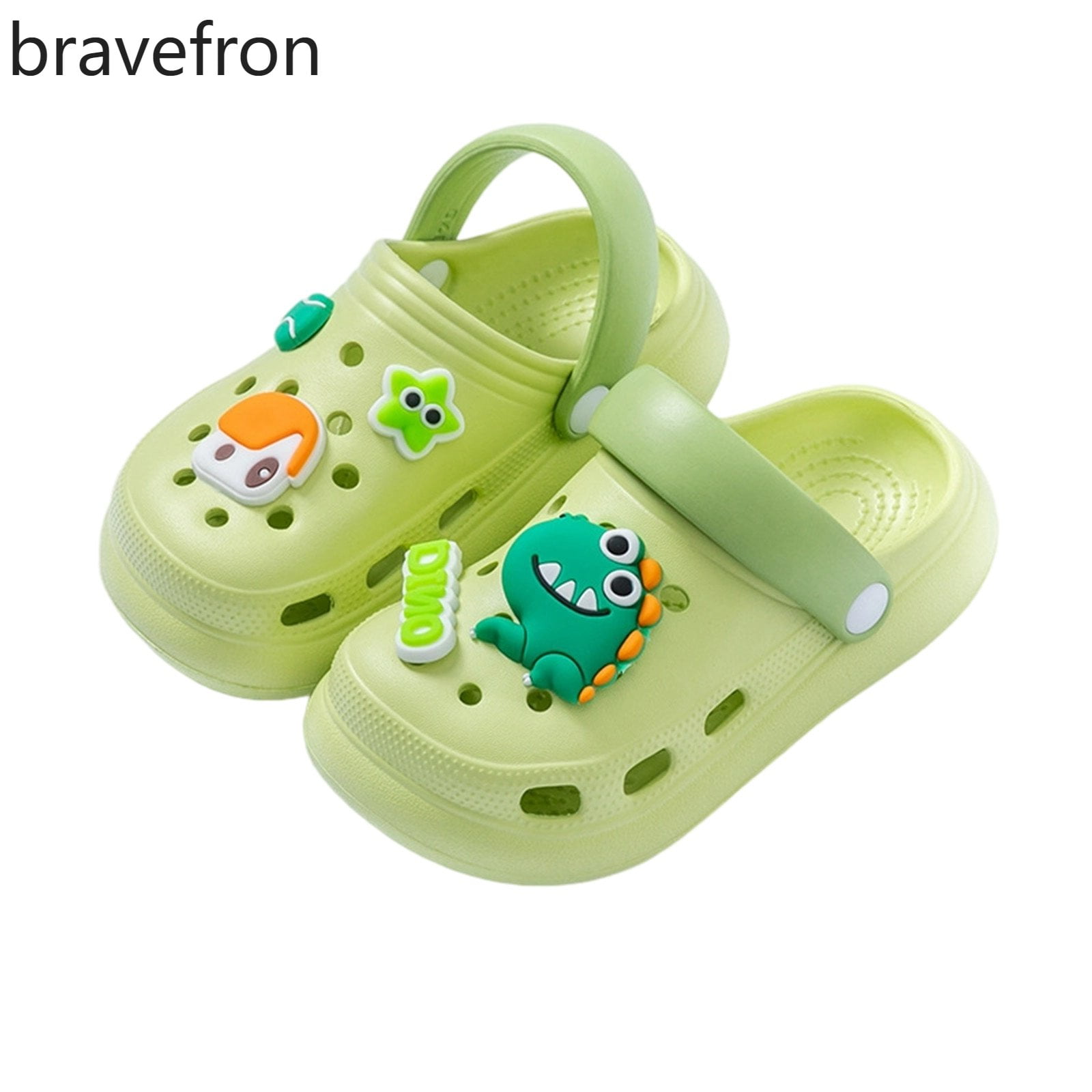 Boys Girls Toddler Clogs Classic Graphic Garden Clogs on Water Shoes ...