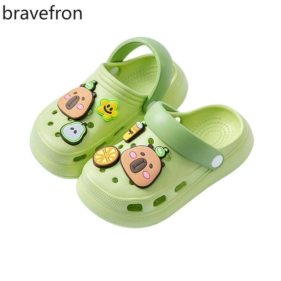 Boys Girls Toddler Clogs Classic Graphic Garden Clogs on Water Shoes ...