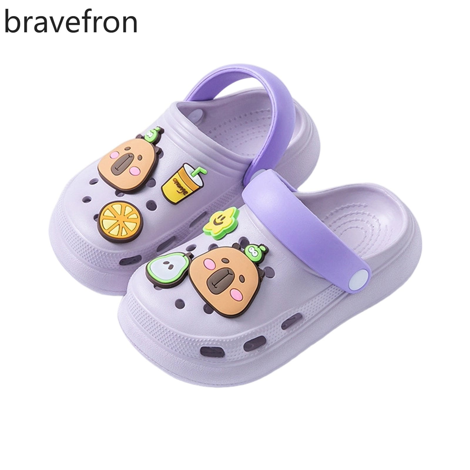 Boys Girls Toddler Clogs Classic Graphic Garden Clogs Slip on Water ...