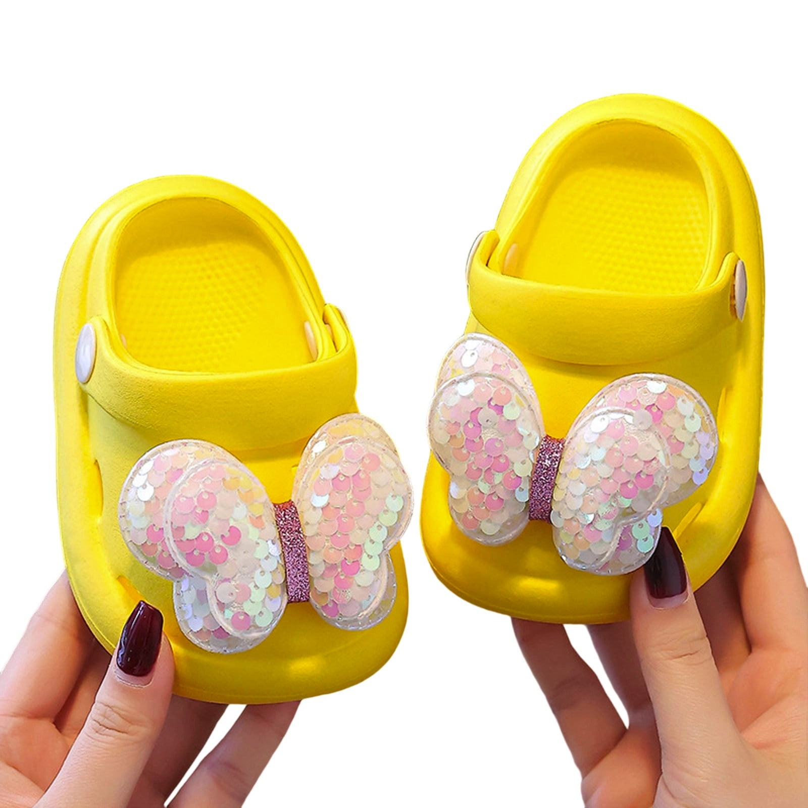 Boys Girls Toddler Clogs Classic Graphic Slip on Slides Sandals One ...