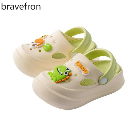 Boys Girls Toddler Clogs Cute Cartoon Girls Garden Shoes One-Foot Clogs ...