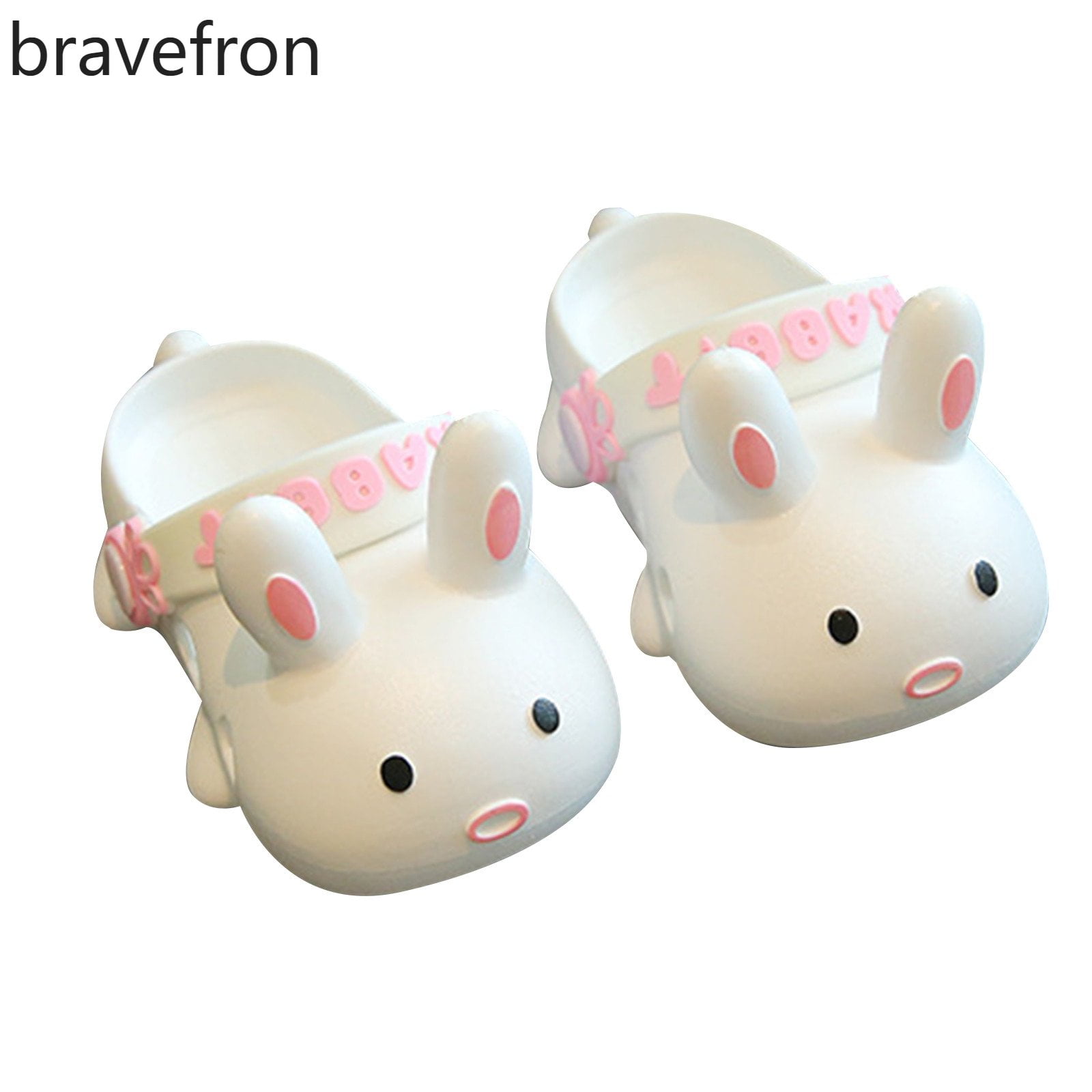 Boys Girls Toddler Clogs Cute Cartoon Slip on Slides Sandals One-Foot ...