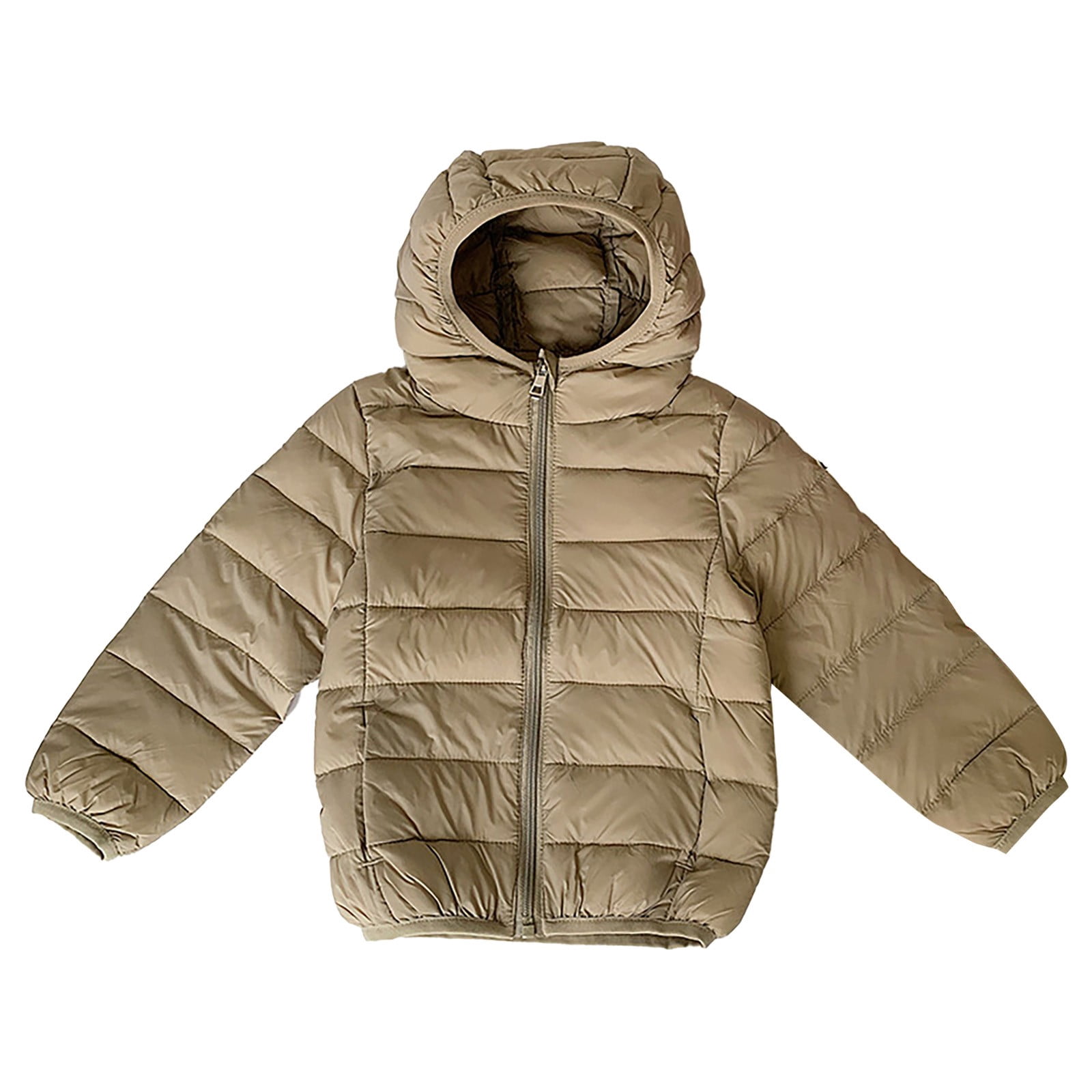 Boys Girls Toddlers Lightweight Hooded Puffer Jacket Warm Comfy ...