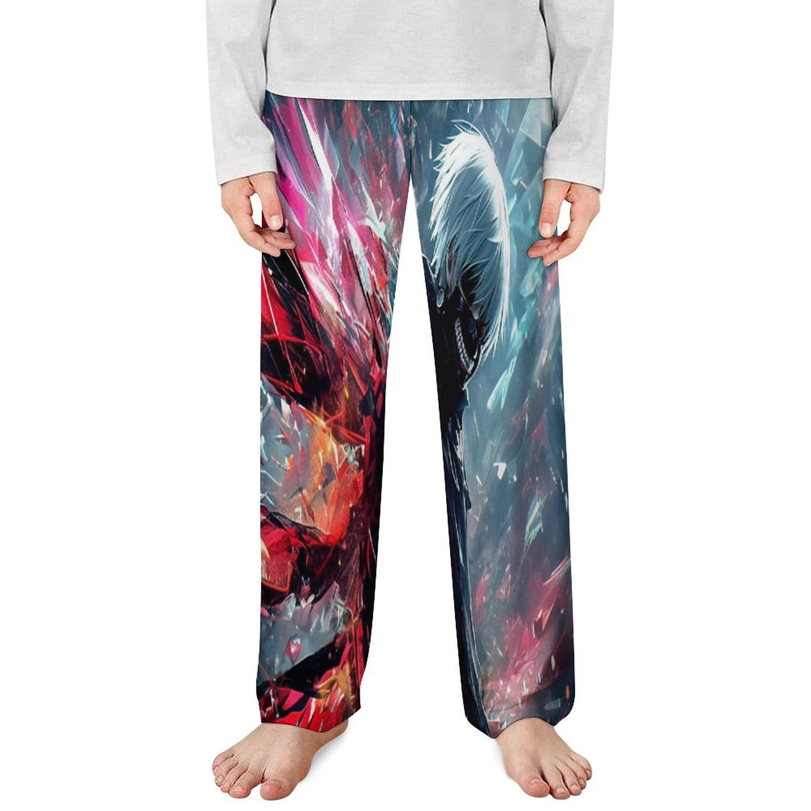 Boys Girls Tokyo Ghoul Pajama Pants Cartoon Casual Lounge PJ Bottoms ...