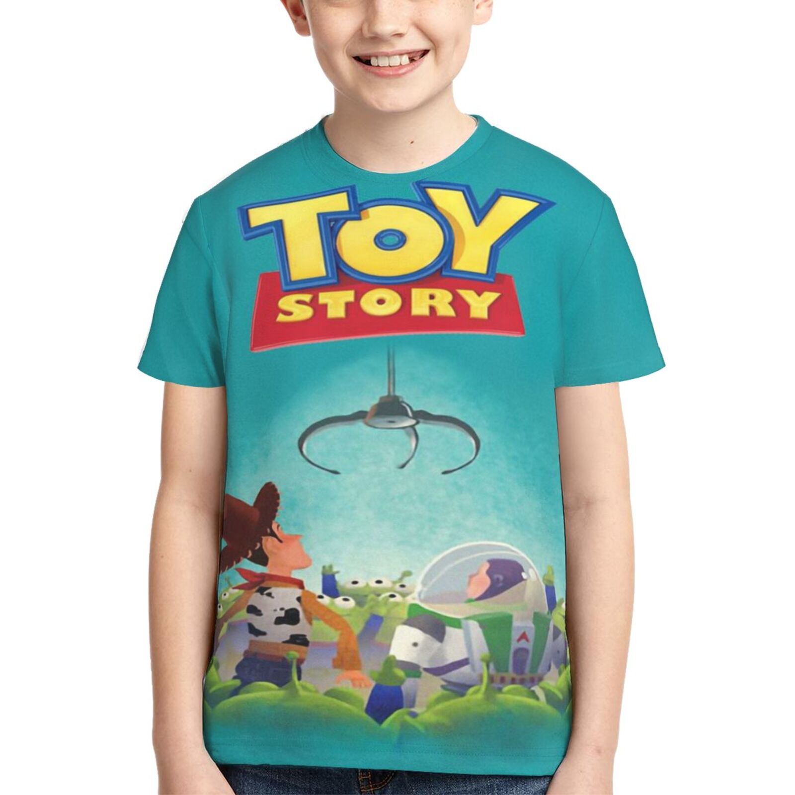 Boys Girls Toy Stor T-Shirts 3d Printed Novelty Short Sleeve Shirts ...