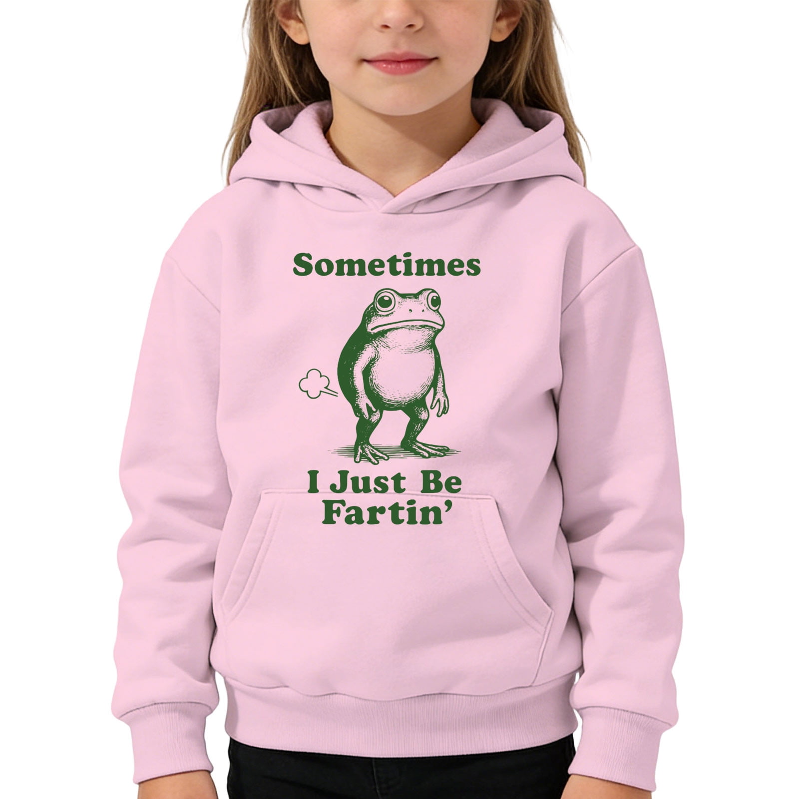 Boys Girls Tracksuit Sometimes I Just Be Fartin' Pullover Hoodie Kids ...