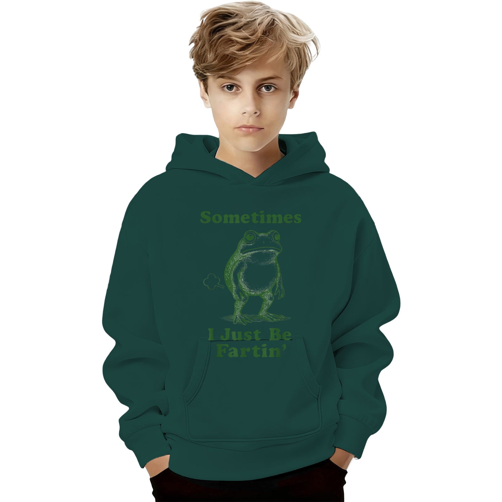 Boys Girls Tracksuit Sometimes I Just Be Fartin' Pullover Hoodie Kids ...