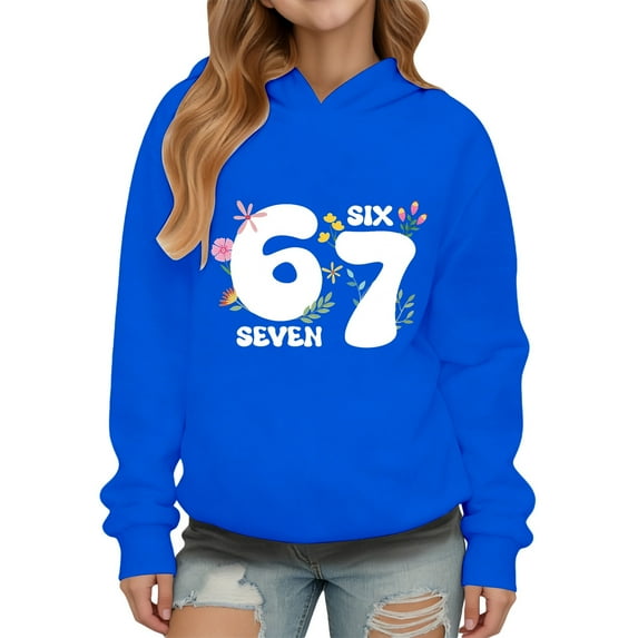 Boys Girls Tracksuit Sweatsuits Warm 67 Pullover Hoodie Kids Casual ...