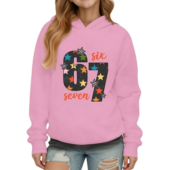 Boys Girls Tracksuit Sweatsuits Warm 67 Pullover Hoodie Kids Casual ...