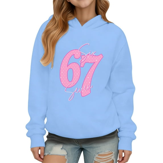 Boys Girls Tracksuit Sweatsuits Warm 67 Pullover Hoodie Kids Casual ...