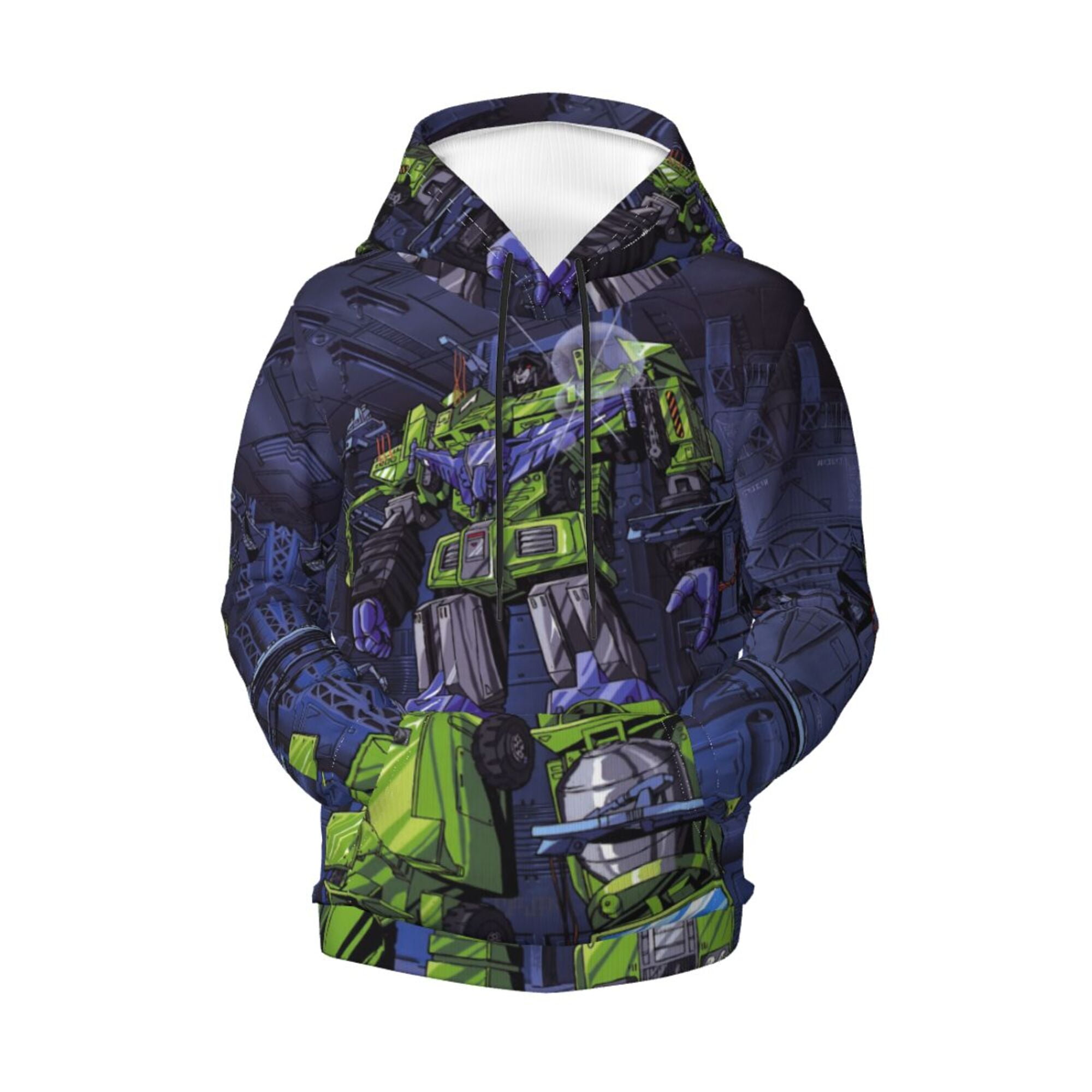 Boys Girls Transformers Hoodie 3d Printed Cartoon Anime Long Sleeve ...