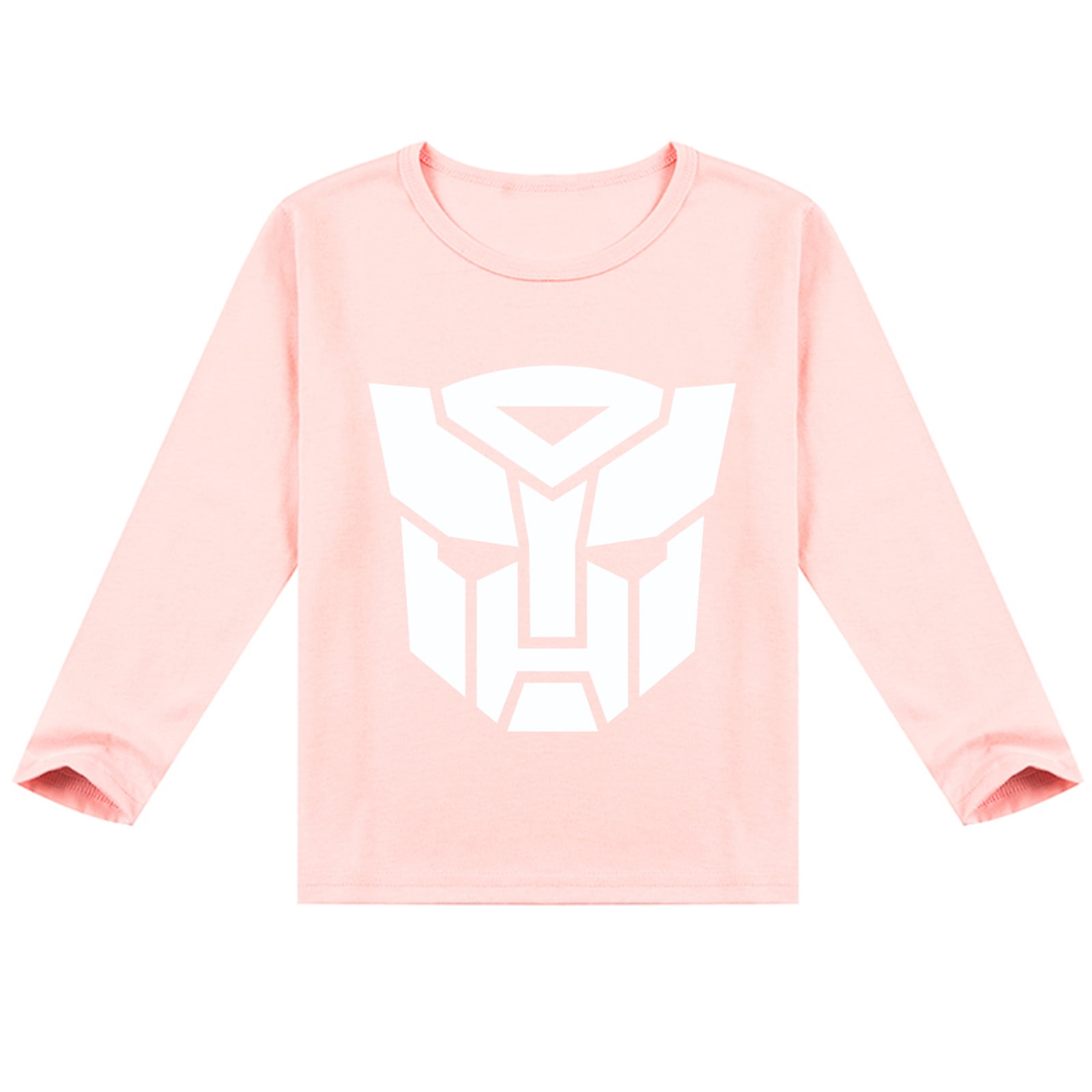 Boys Girls Transformers Long Sleeve Cotton T-shirt with Attractive ...