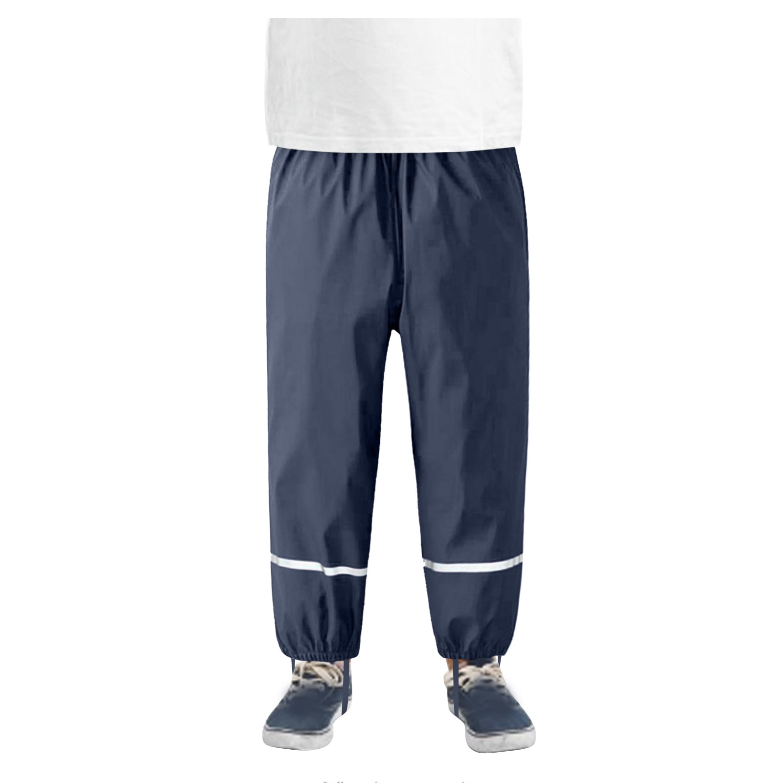 Boys Girls Unisex Kids Rain Pants - Waterproof Windproof Mud Dirty ...