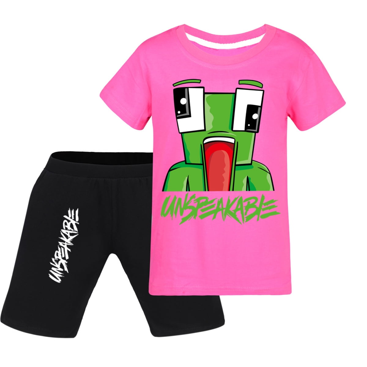 Boys Girls Unspeakables Anime Cartoon Graphics Printed Casual T-Shirts ...