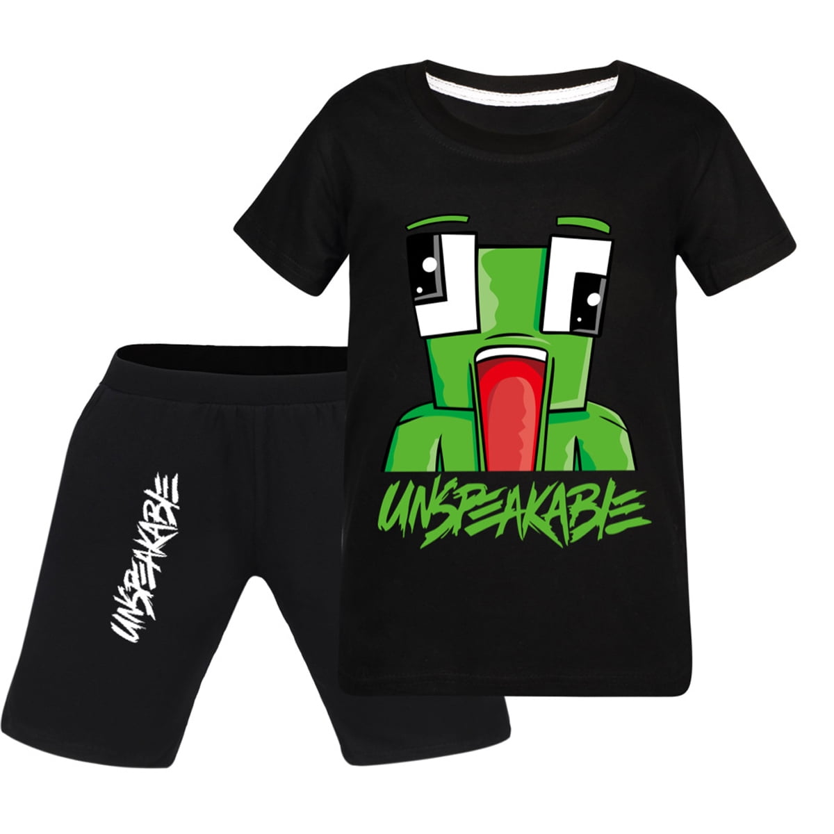 Boys Girls Unspeakables Anime Cartoon Graphics Printed Casual T-Shirts ...