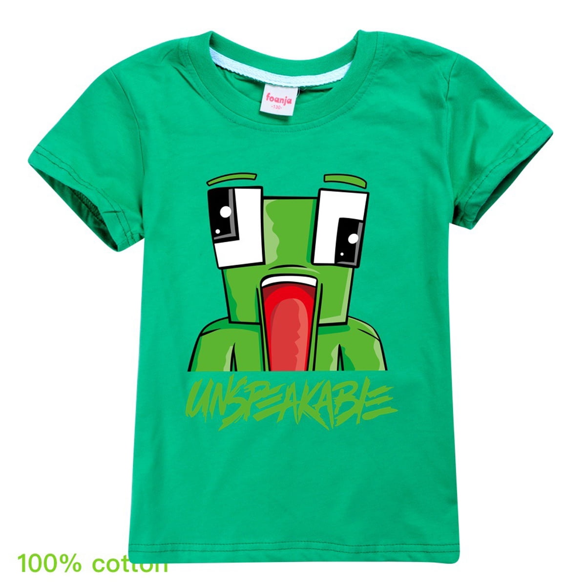 Boys Girls Unspeakables Cartoon Graphics Printed Casual Sport T-Shirts ...