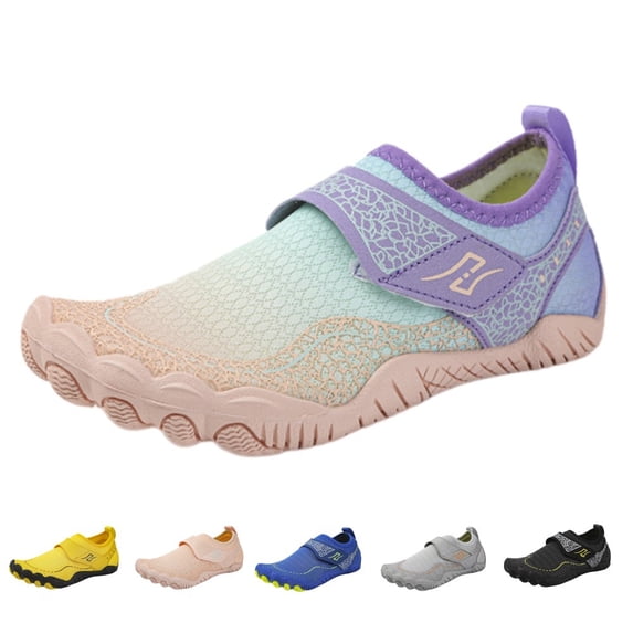 Boys Girls Water Walking Shoes Barefoot Aqua Socks Beach Pool Swim Shoe ...