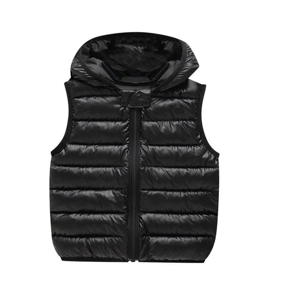 Boys Girls Winter Puffer Vest Lightweight Down Vests Cute Sleeveless ...