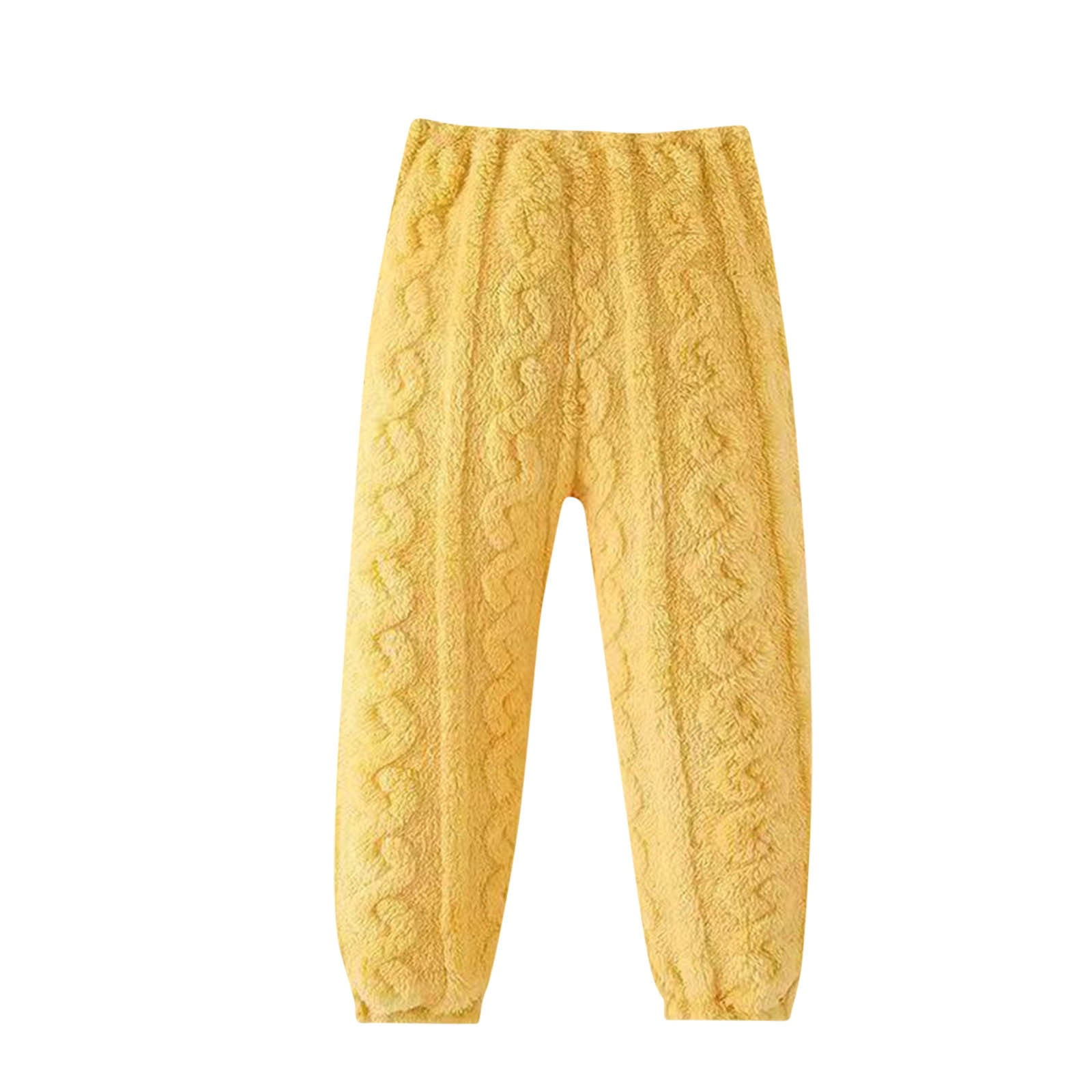 Boys Girls' Winter Warm Jogger Pant Fleece Lined Elastic Waist ...