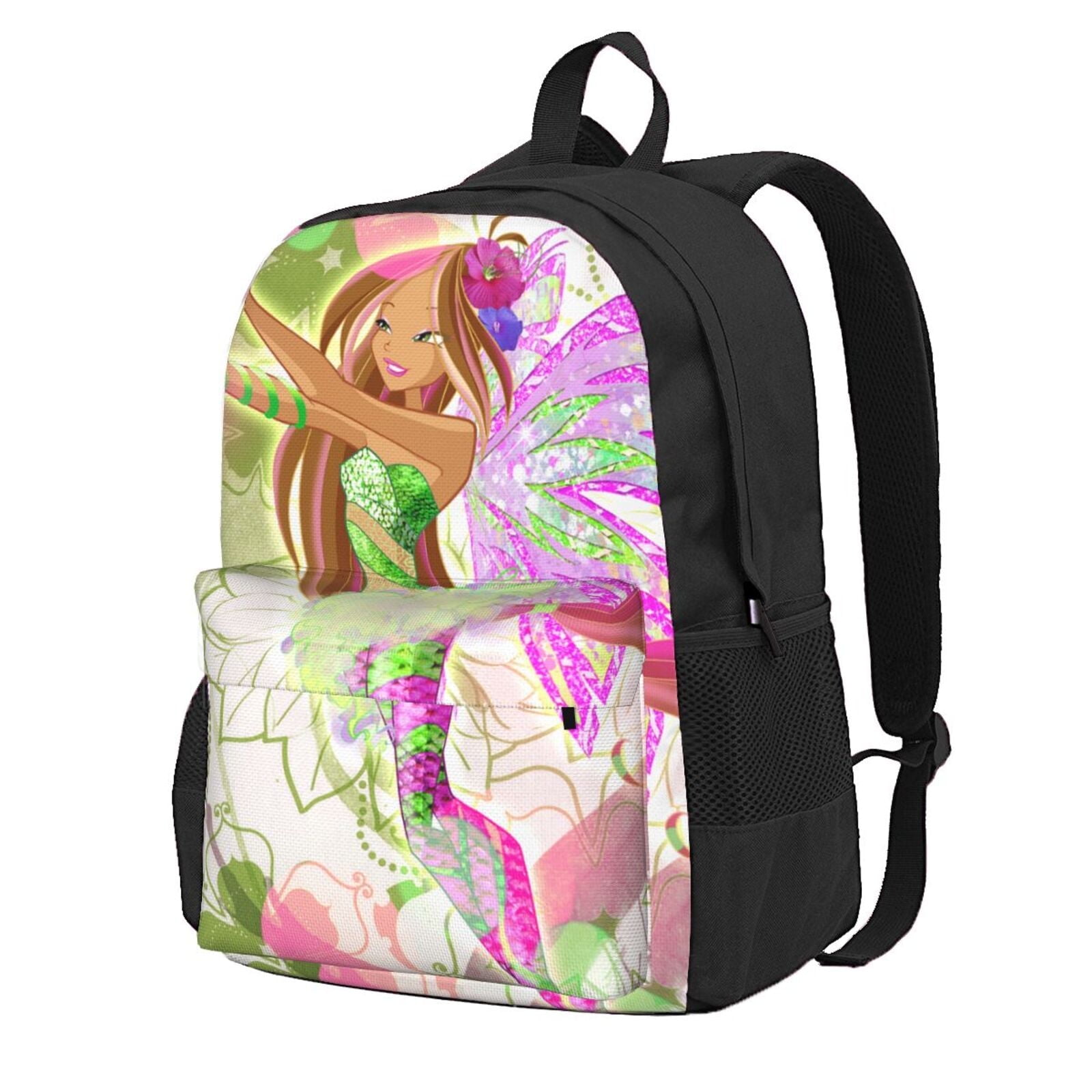 Winx Club Backpacks Bookbag Casual Daypack Backpacks for Travel Work ...