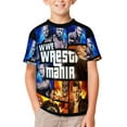 Boys Girls Wres-Tler-W,W-E T-Shirt Crewneck Short Sleeve Tee Shirt Tops ...
