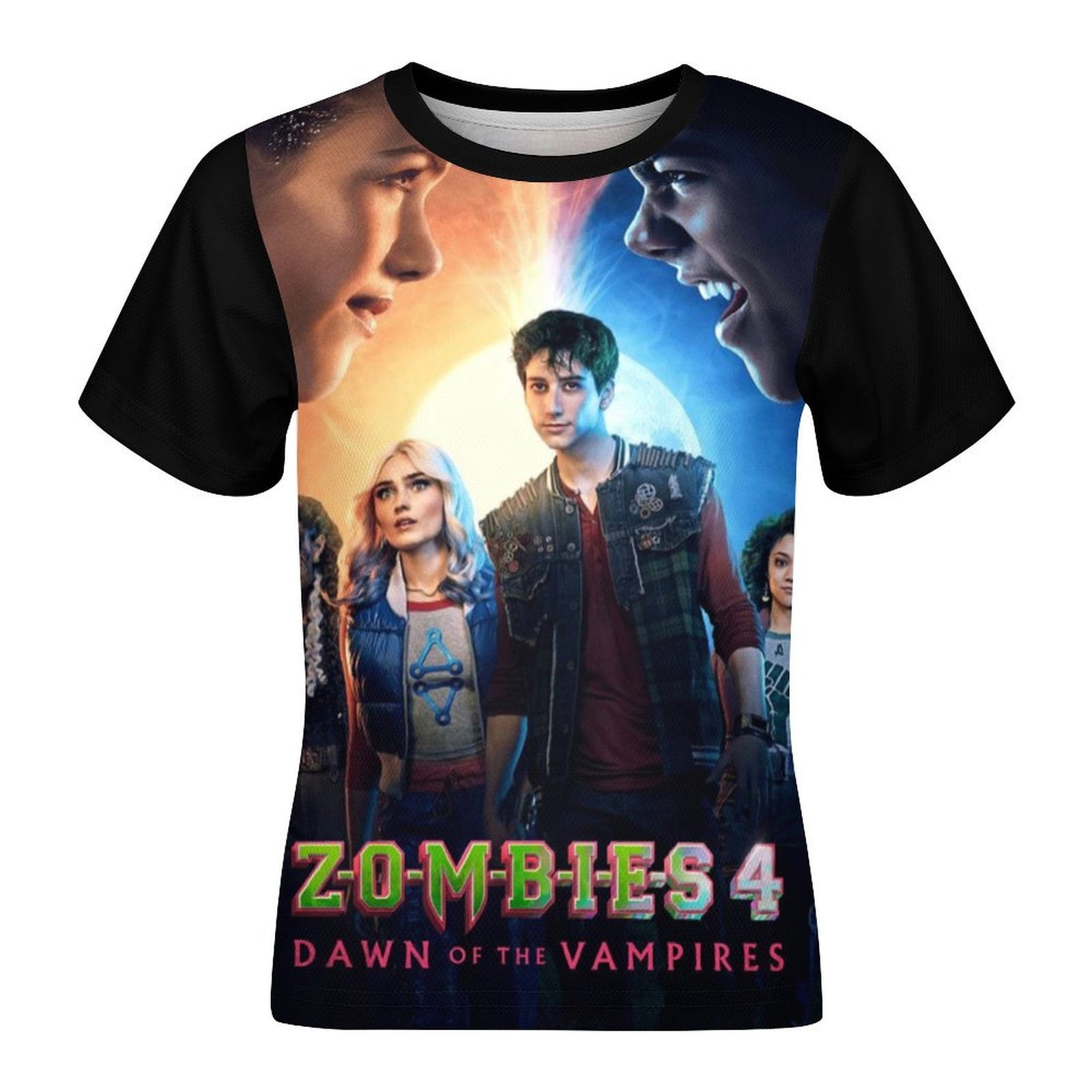 Boys Girls Zombio Character T-Shirt Crewneck Short Sleeve Tee Shirt ...