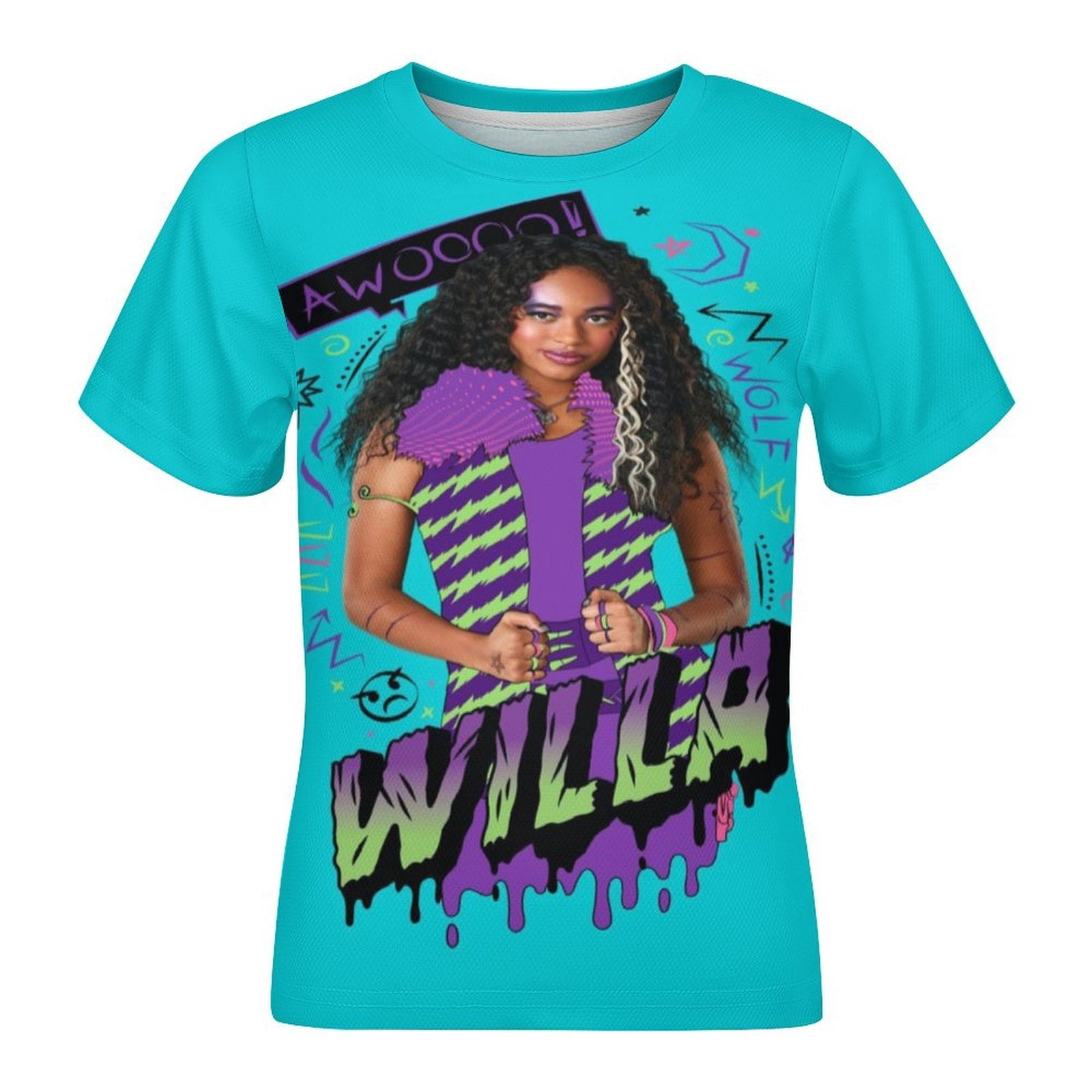 Boys Girls Zombio Character T-Shirt Crewneck Short Sleeve Tee Shirt ...
